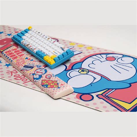Akko Doraemon Wrist Rest Macaron 108 Size Gamextremeph