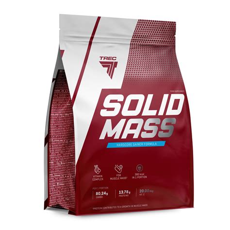 Гейнер Solid Mass от Trec Nutrition 3000 гр — Axillesby