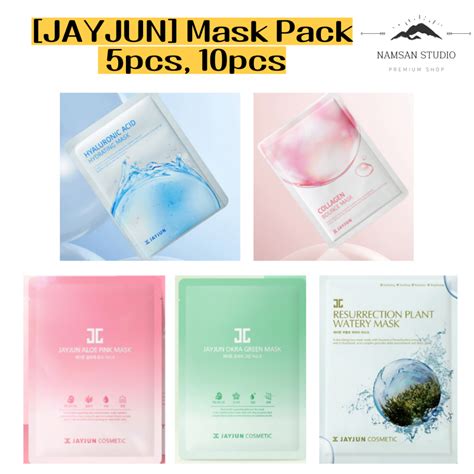 [jayjun] Mask Pack 5pcs 10pcs Shopee Singapore