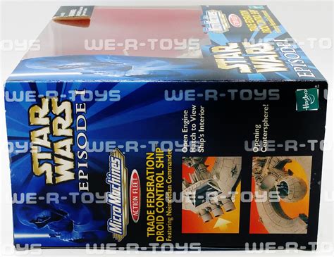 Star Wars Micro Machines Action Fleet Trade Federation Droid Control