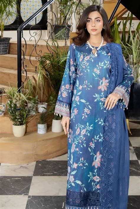 Af 53 Afreen Digital Premium Print Lawn Collection By Riaz Arts Ritab