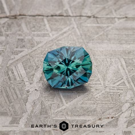 1 83 Carat Blue Green Bicolored Montana Sapphire Earths Treasury