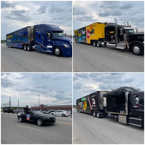Nascar Car Hauler Parade