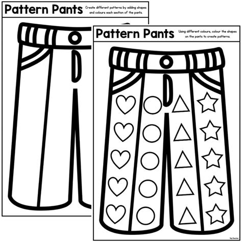 Pattern Pants Recognising And Creating Patterns Worksheets Top Teacher