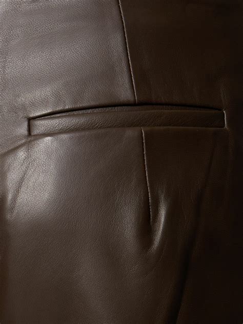 The Frankie Shop Ziggys Long Leather Pants The Frankie Shop