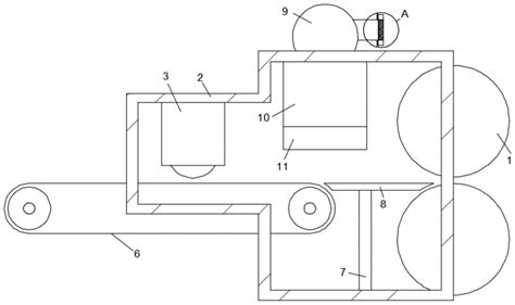 一种凹印机生产线分切辊纸张压平装置的制作方法2