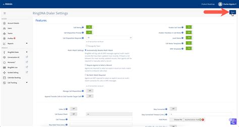 Manage Compliance Settings For Ringdna Knowledge Center