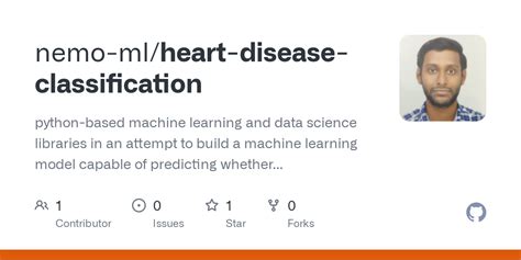 Github Nemo Mlheart Disease Classification Python Based Machine