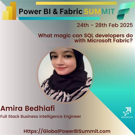 Powerbi Microsoftfabric Summit Dataanalytics Analytics Conference