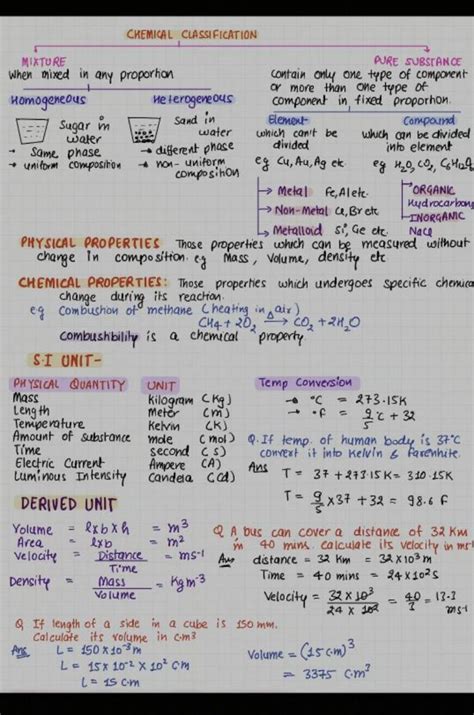 Chemical Classificationphysical Properties Those Properties Which Can B