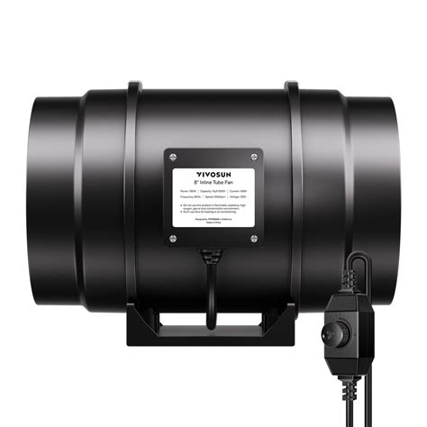 Vivosun R8 Inline Fan 8″