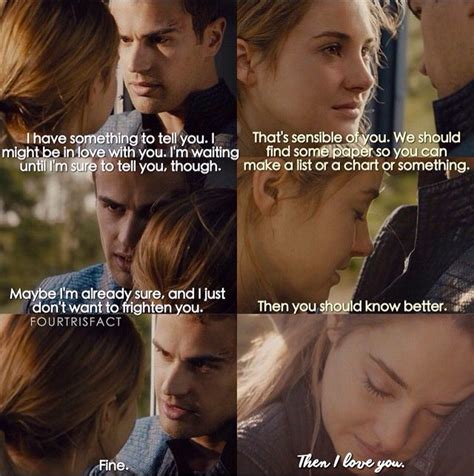 Divergent Quotes Tris And Four Love