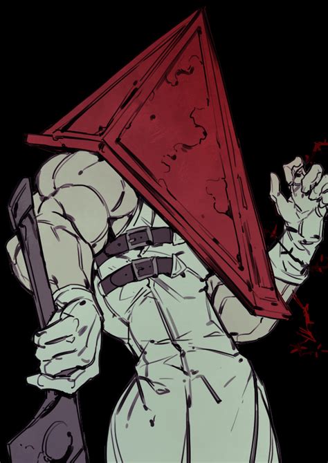 Pyramid Head Silent Hill And 1 More Drawn By Azayakuroiazaya