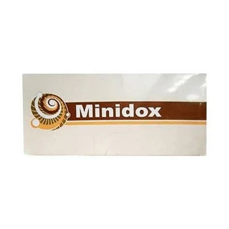 Minidox Doxycycline Capsules 100mg Packaging Size 10x10 At ₹ 349box