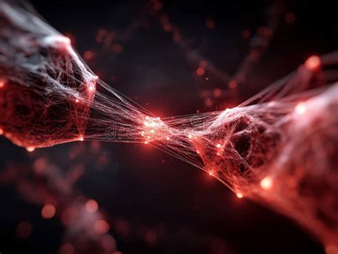 A Vibrant Web Like Structure Symbolizes Ai Power And Complex Data