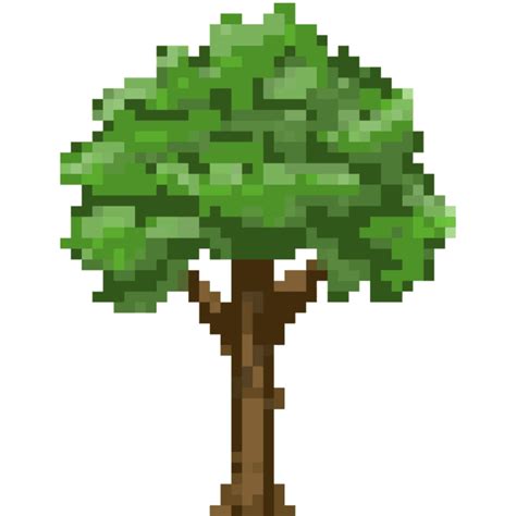 Tree Pixel Pngs For Free Download