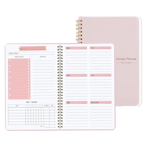 Agenda Planificator Nuodwell Program Clar Zilnic Si Saptamanal