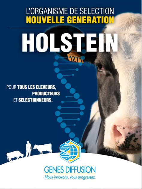 Gènes Diffusion A Obtenu Son Agrément Dorganisme De Sélection En Race