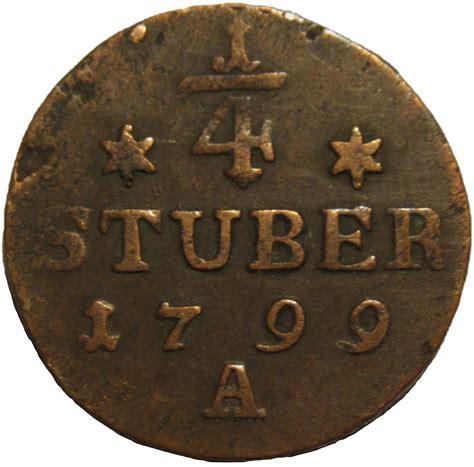 ¼ Stuber Frederick William Iii East Frisia Numista