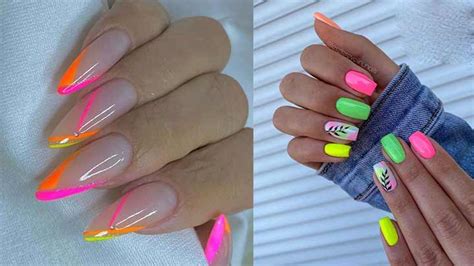 طرح‌های ناخن تابستانه با رنگ جیغ؛ برای انواع سبک سلیقه مجله اکالا
