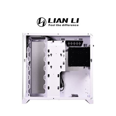 Lian Li Pc O11 Dynamic Dual Chamber White Atx Case 011 Go Tech Microbiz