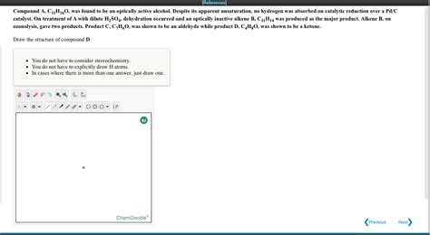 Solved References Compound A Cih16 As Found To Be An