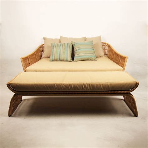 Nc 12037bed Daybed Synthetic Rattan Nature Corners