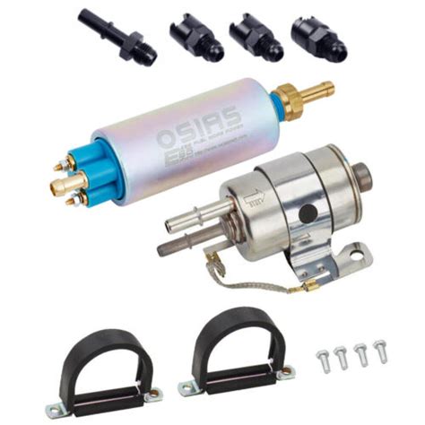 Ls1 Engine Swap Fuel Filter Regulator Fuel Pump And Fitting Kit Msd Black