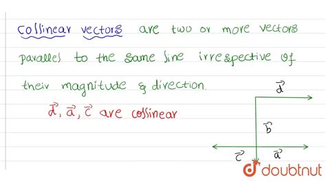[kannada] Define Collinear Vectors