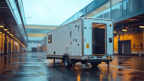 Portable Mobile Data Center Featuring Compact Servers It Infrastructure