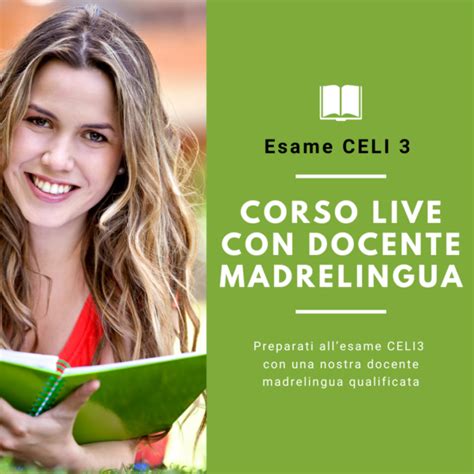 Corso Di Preparazione Esame Celi 3 Live Online