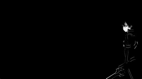 Anime Sao Kirito Dark Wallpapers Wallpaper Cave