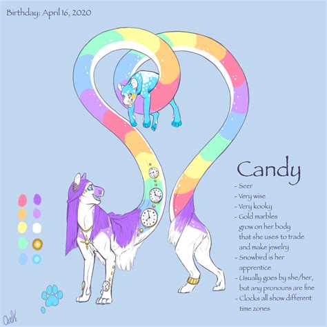 Candy Reference Sheet By Exploreroak On Deviantart