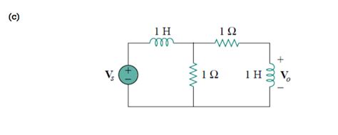 solved 3 for each of the circuits below find the transfer