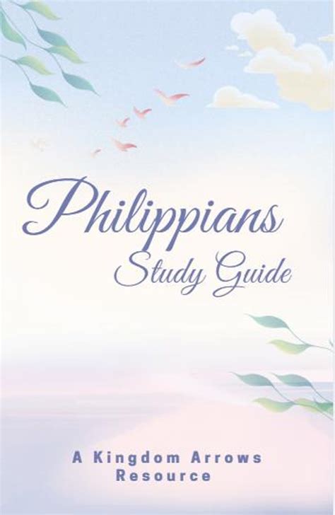 Philippians Study Guide Etsy