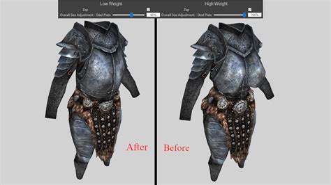 Practical Female Armor Updated Cbbe 3ba Bodyslide Files At Skyrim