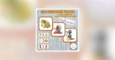 Pexeso Halloween Učitelnice