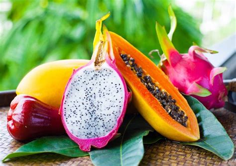 15 тропических фруктов которые надо обязательно попробовать Dragon Fruit Raw Food Recipes Fruit