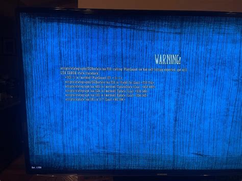 Ps5 Shipwrecked Blue Warning Screen With Lua Error “attempt To Call