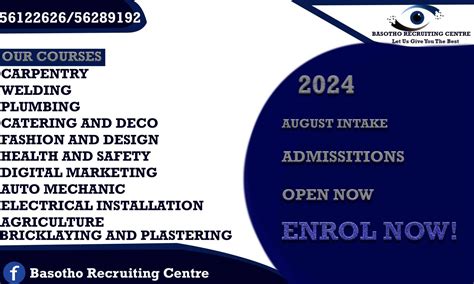 Ngoliso E Ntse Le Bohashana Basotho Recruiting Centre