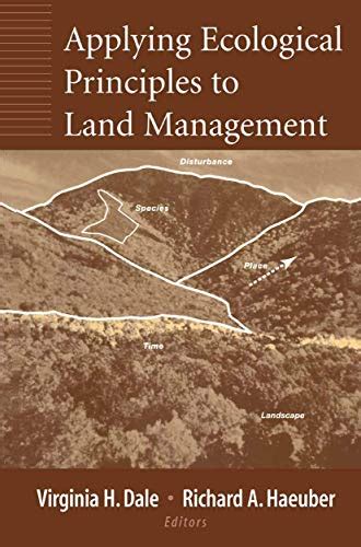 Applying Ecological Principles To Land Management Very Good 2001 1st Edition Better World