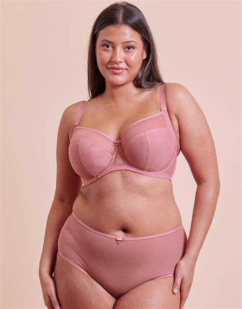 Curvy Kate Victory Side Support Balcony Bra Rose Pink Curvy Kate Ca
