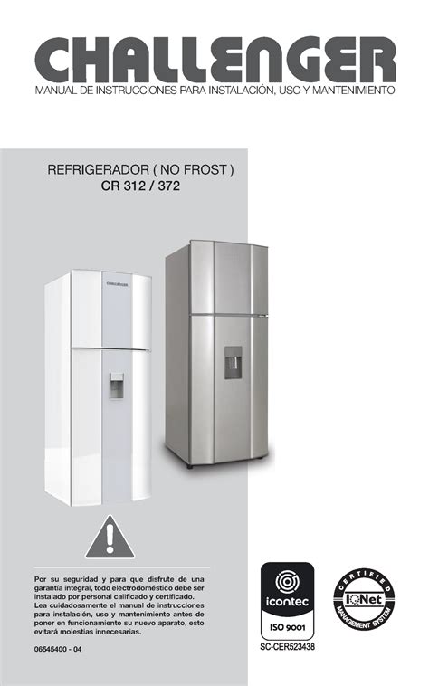 Manual Documento Manual De Instrucciones Para InstalaciÓn Uso Y