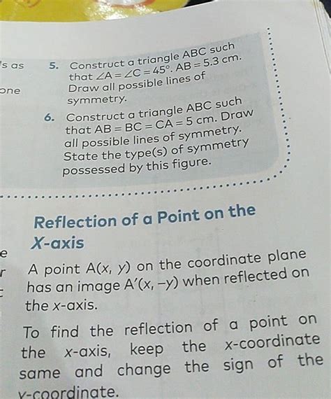 5 Construct A Triangle Abc Such That ∠a∠c45∘ab53 Cm Draw All Possi