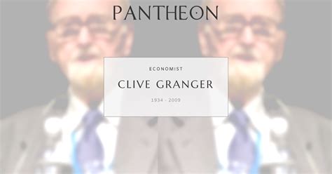 Clive Granger Biography Pantheon