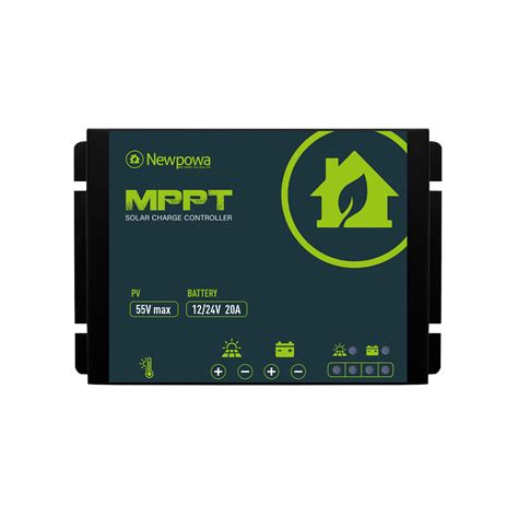 New 20a Mppt Solar Charge Controller Newpowa