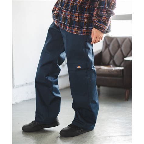 ディッキーズ Dickies Dickiesダブルニーパンツ （navy） ファッション通販 D Fashion