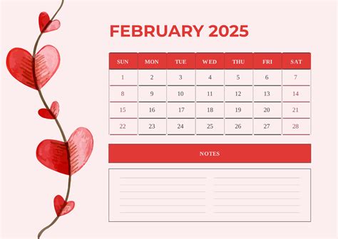 Free February Calendar 2026 Templates To Edit Online