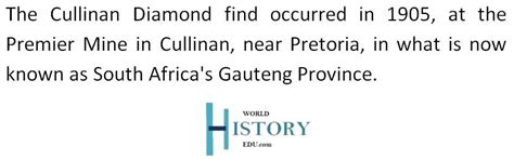 The Cullinan Ii Diamond History And Major Facts World History Edu