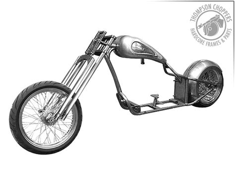 Rollers Rolling Motorcycle Chassis